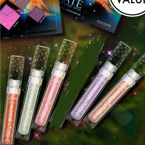 NYX | Makeup | Nyx Fate The Winx Saga Lip Gloss Set | Poshmark